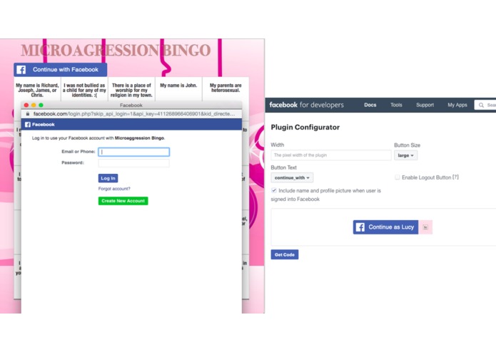 Microaggression Bingo | Devpost
