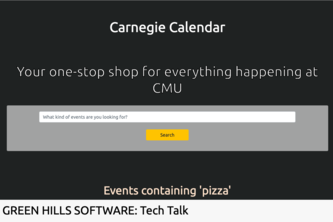 Carnegie Calendar | Devpost