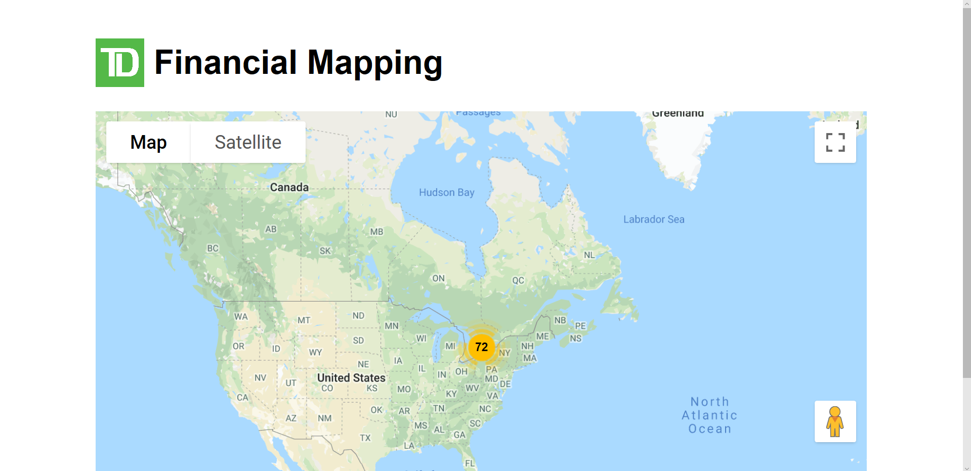TD Financial Mapping | Devpost