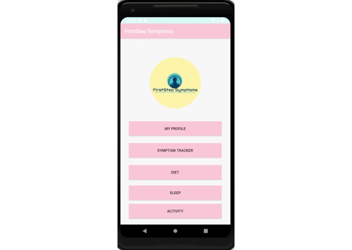 FirstStep Symptoms | Devpost