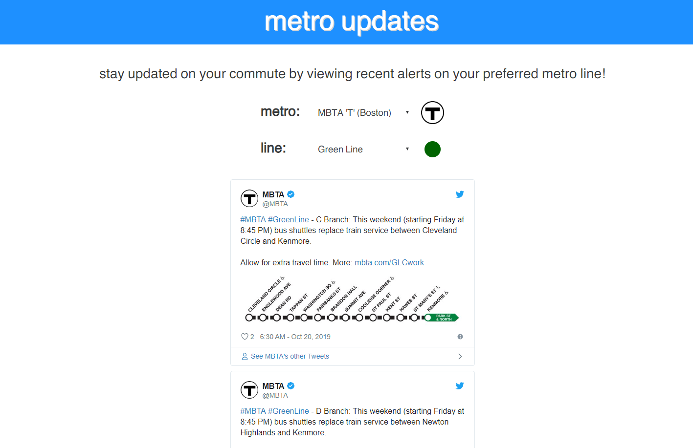 Metro-Updates | Devpost