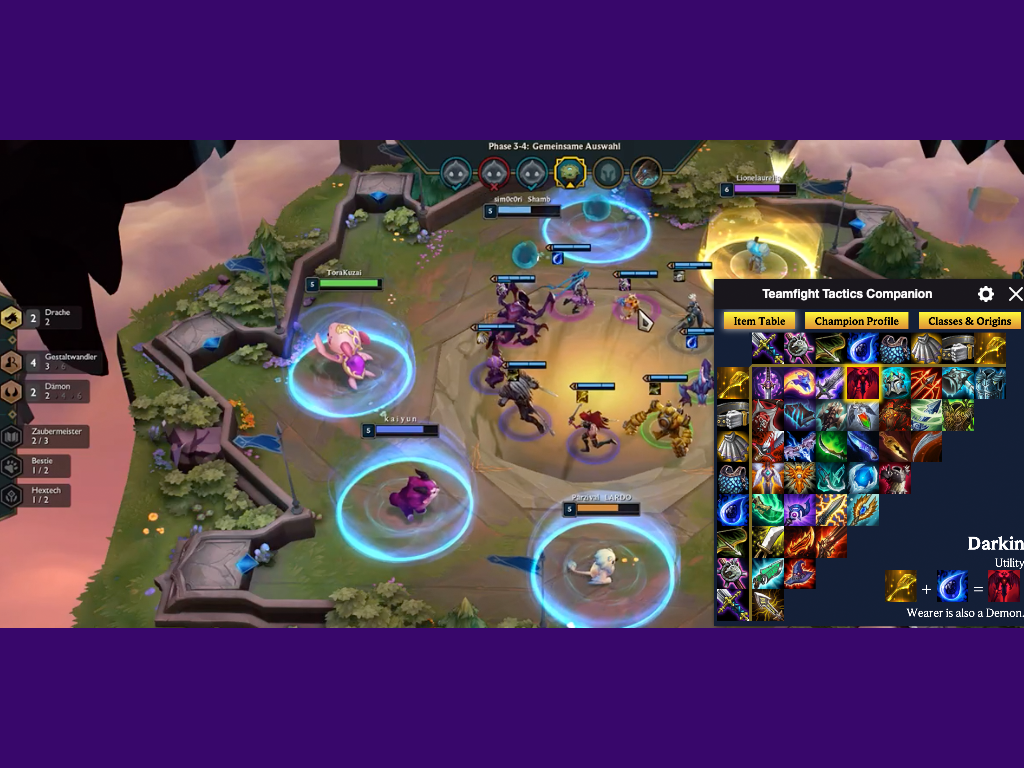 Teamfight Tactics Companion | Devpost