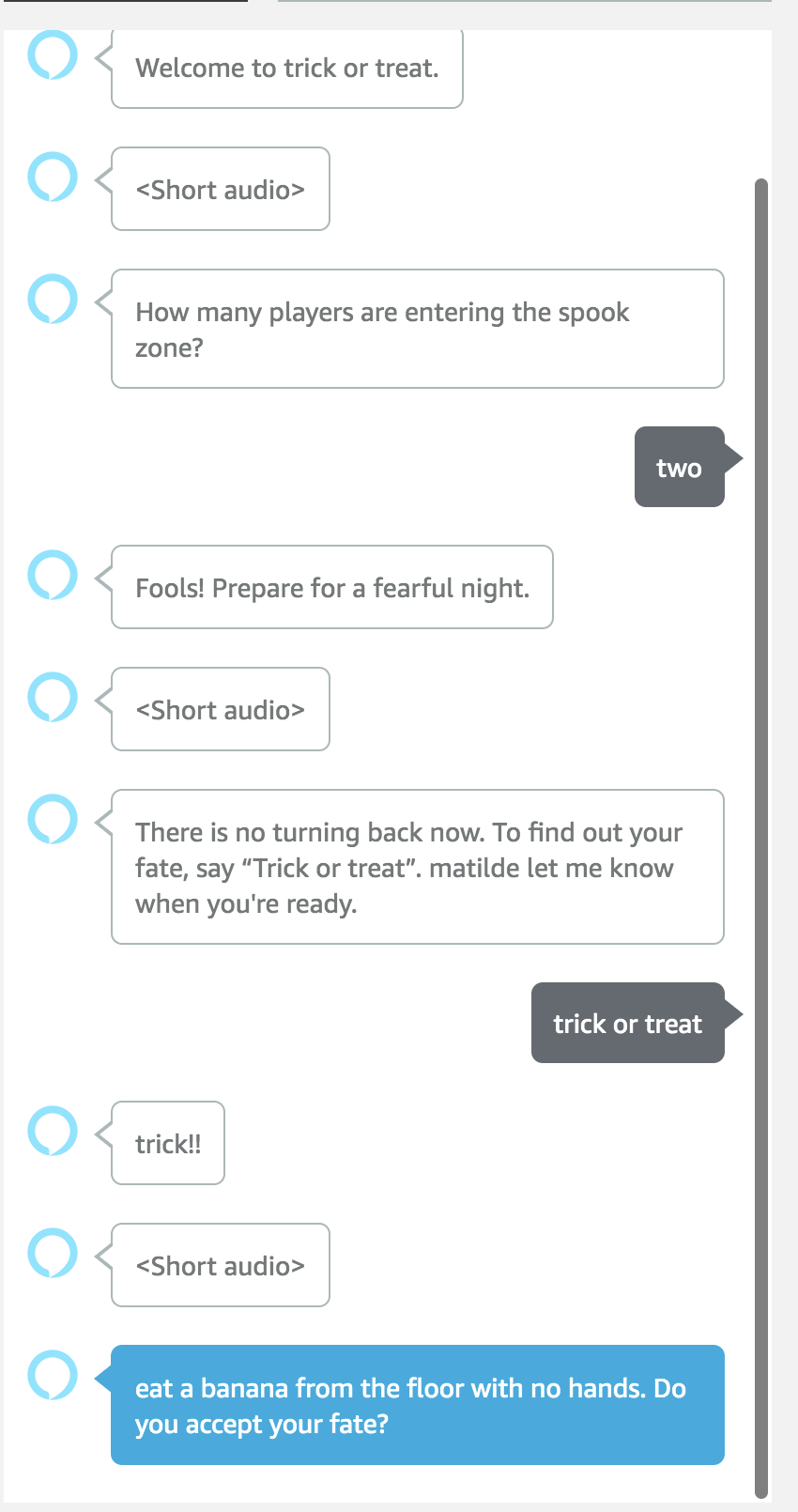 Trick or treat | Devpost