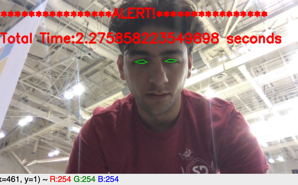 Awakened: Eye Predictor for User Vehicle Safety | Devpost