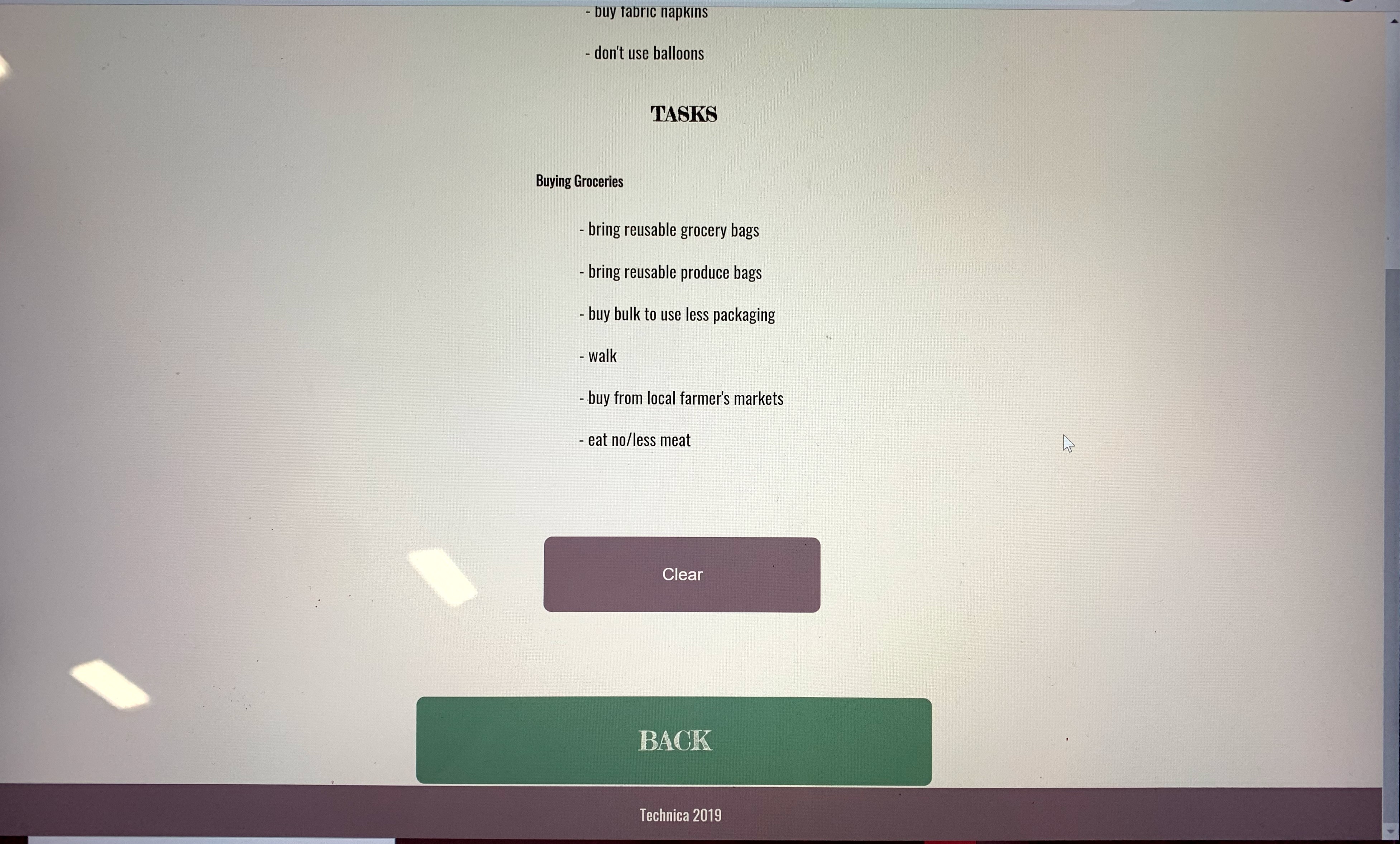 Habits for Habitats | Devpost