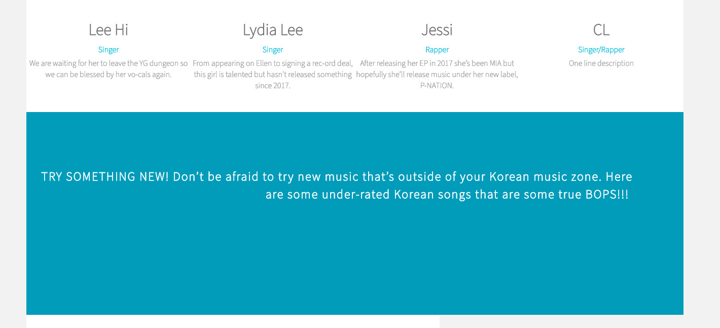 The Seoul Beats | Devpost