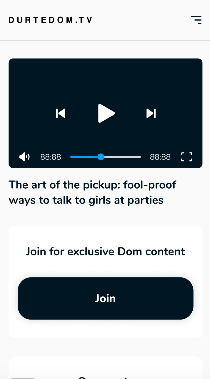 durtedom.tv | Devpost