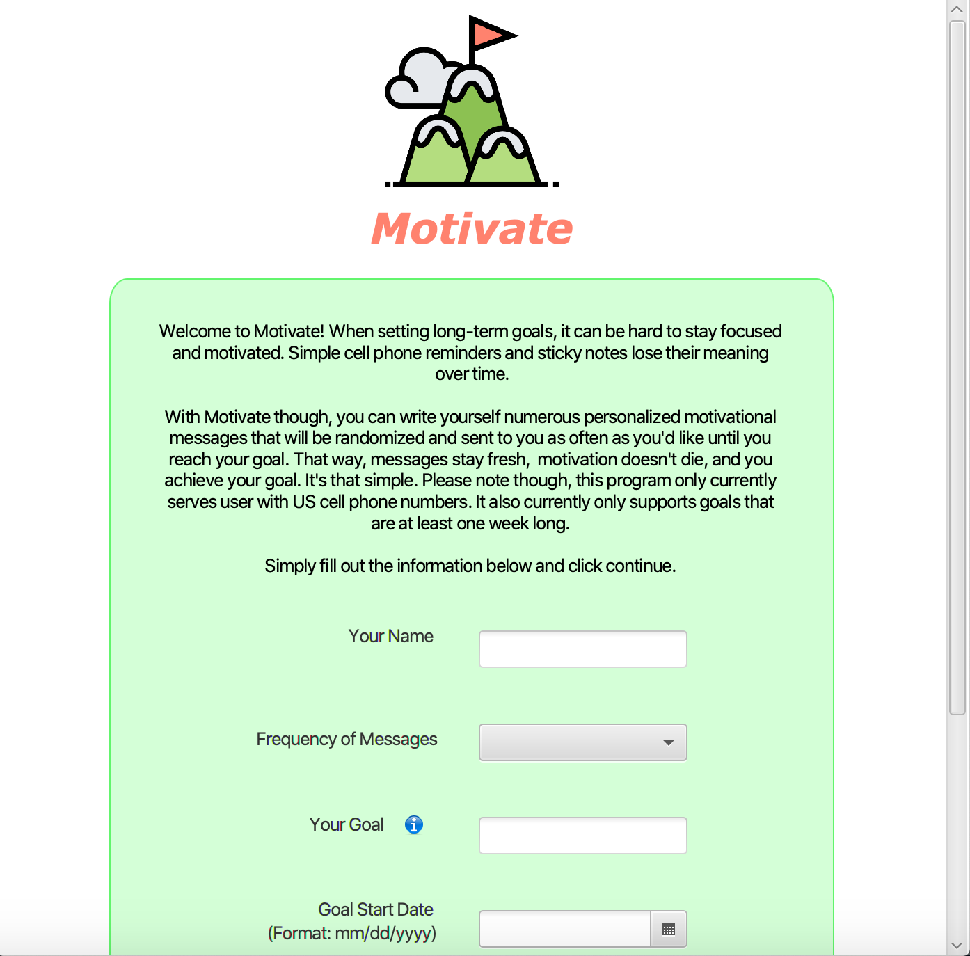 The Motivate App | Devpost