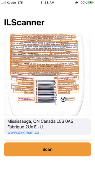 Ingredient Label Scanner | Devpost