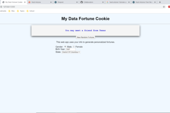 My Data Fortune Cookie | Devpost