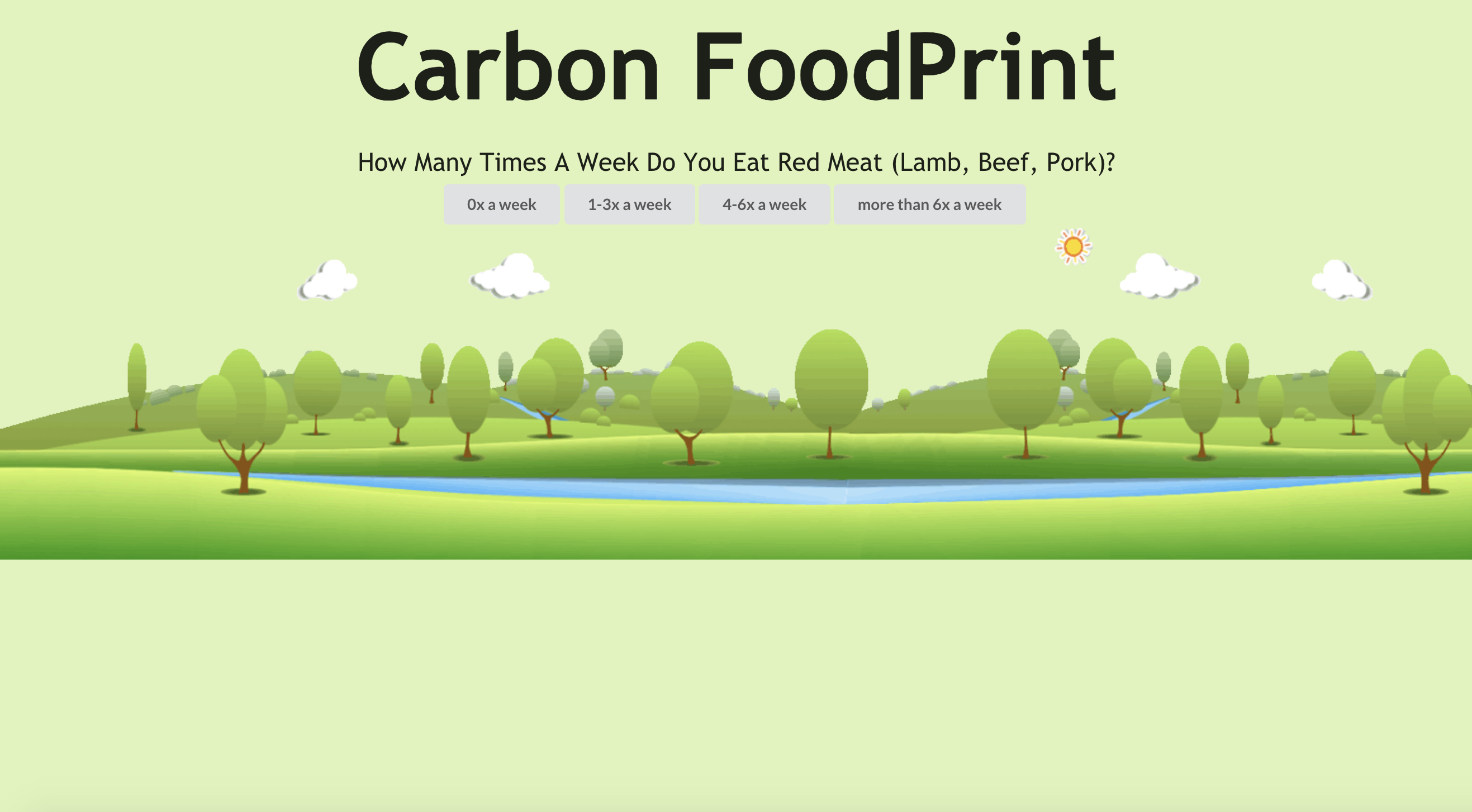 Carbon FoodPrint | Devpost