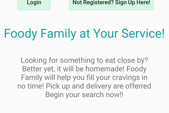 Foody Family | Devpost