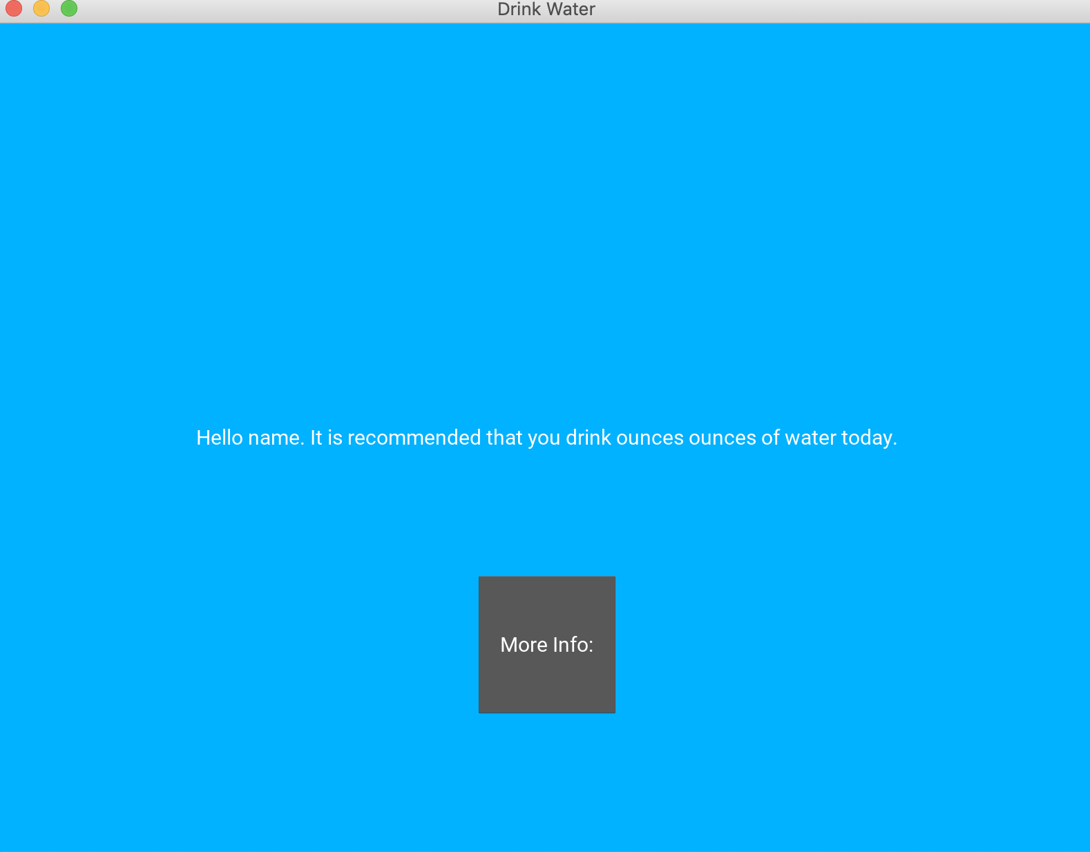 Drink Yo Water | Devpost