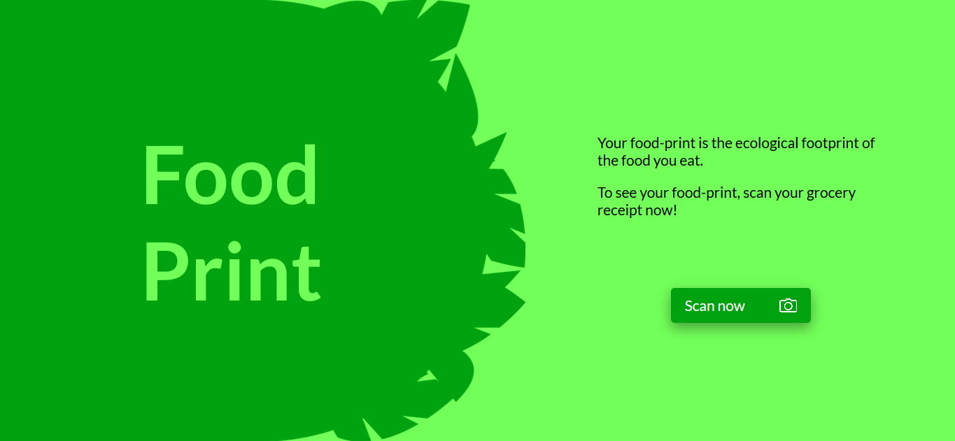 Food-Print | Devpost