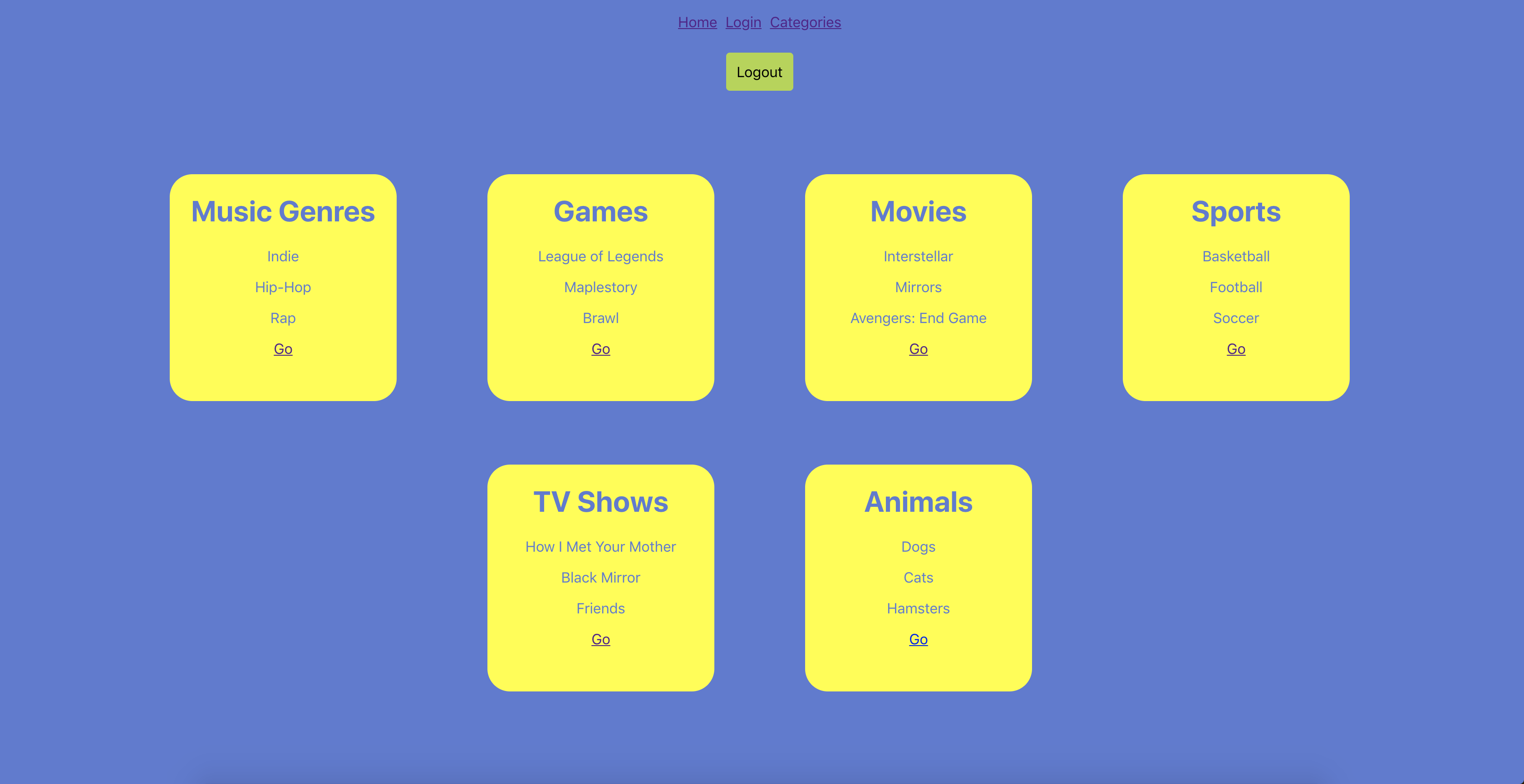 Rankings for Friends | Devpost