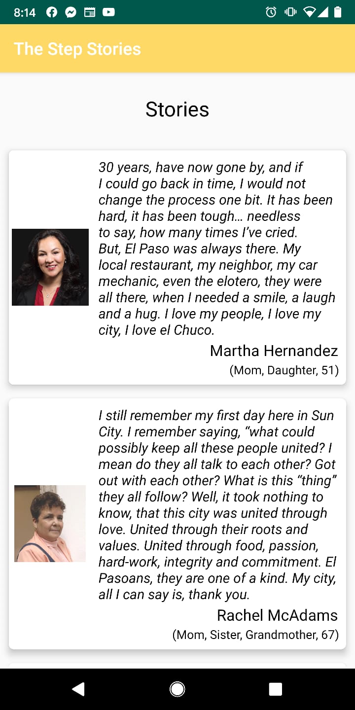 The Step Stories | Devpost