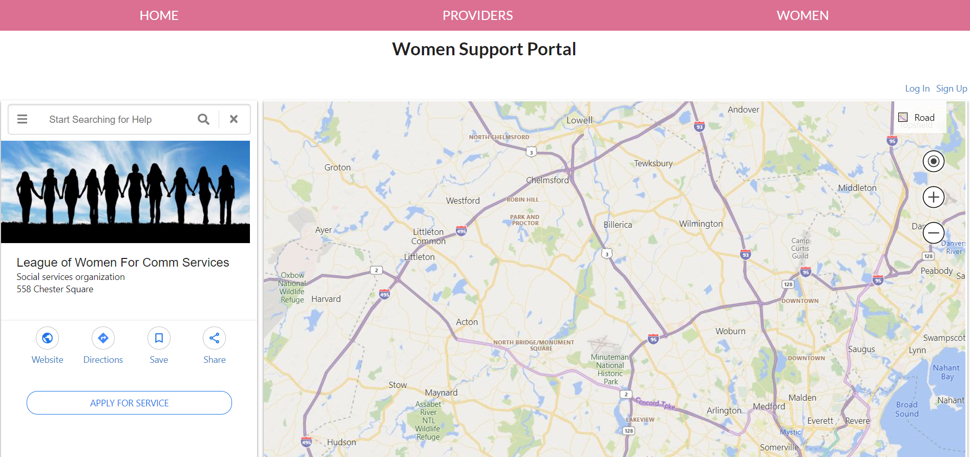 Women Support Portal | Devpost