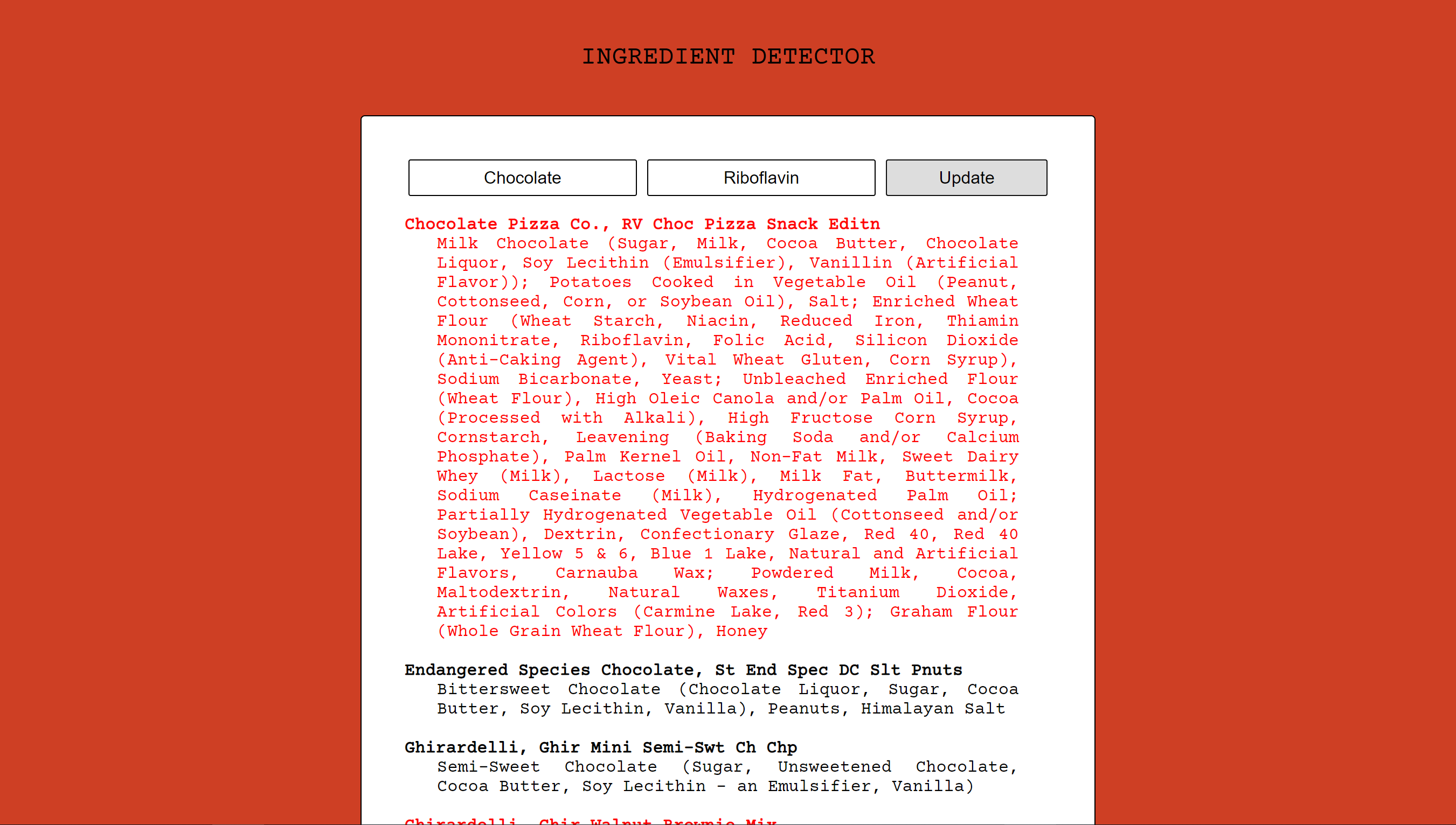 Ingredient Detector | Devpost