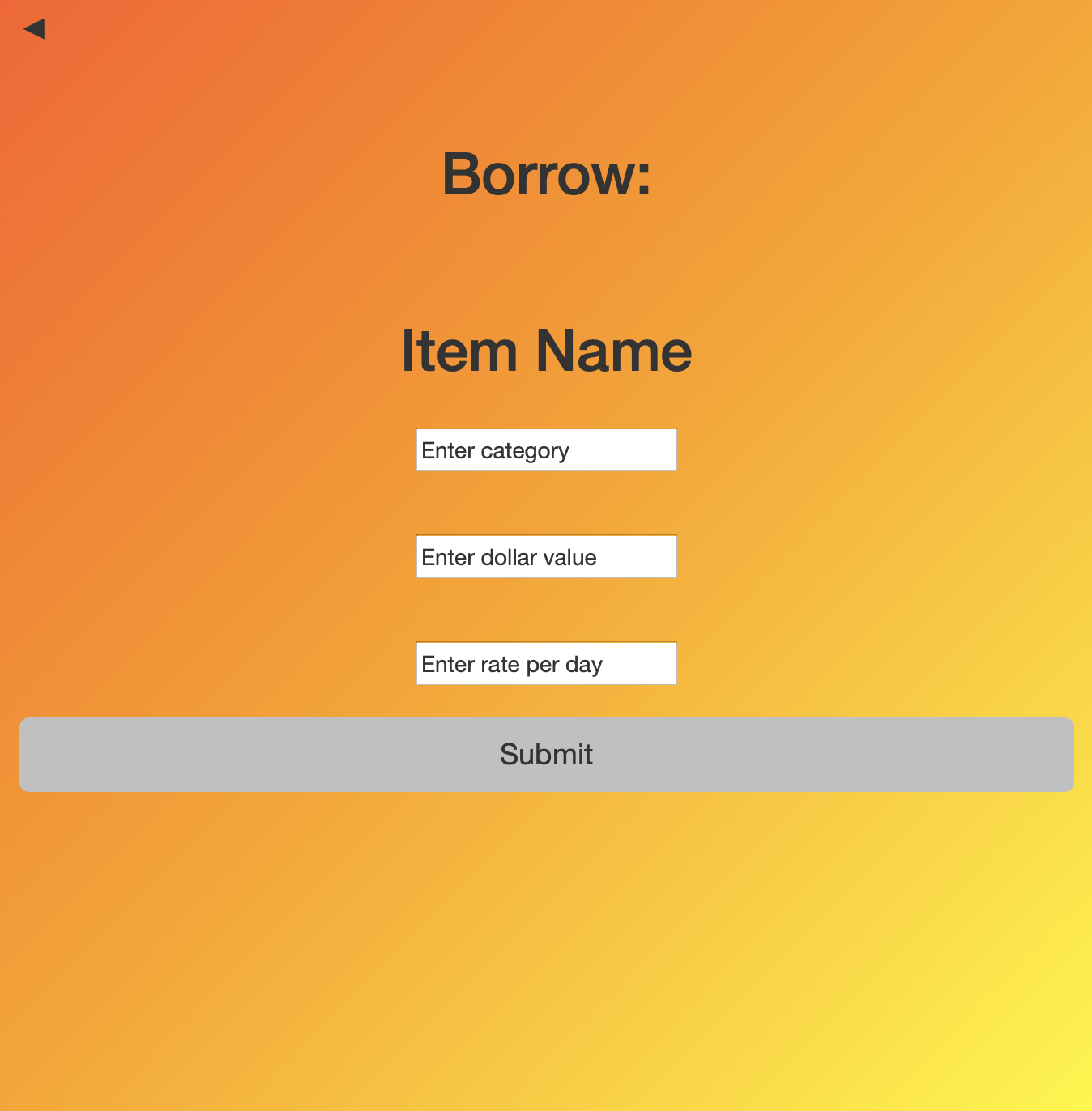 Loan Thy Neighbor | Devpost