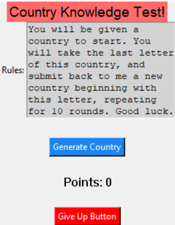 Do You Know Your Countries? | Devpost