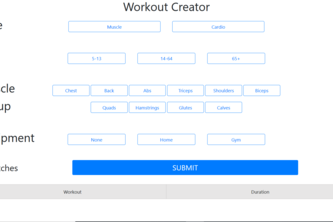 Workout Creator | Devpost