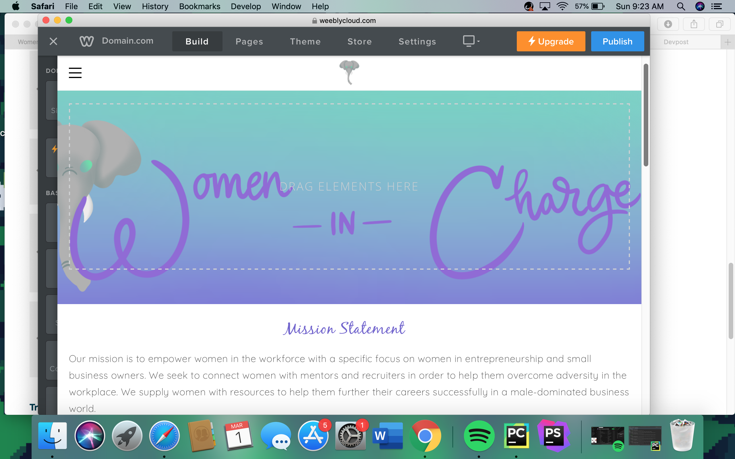 Women in Charge Site | Devpost