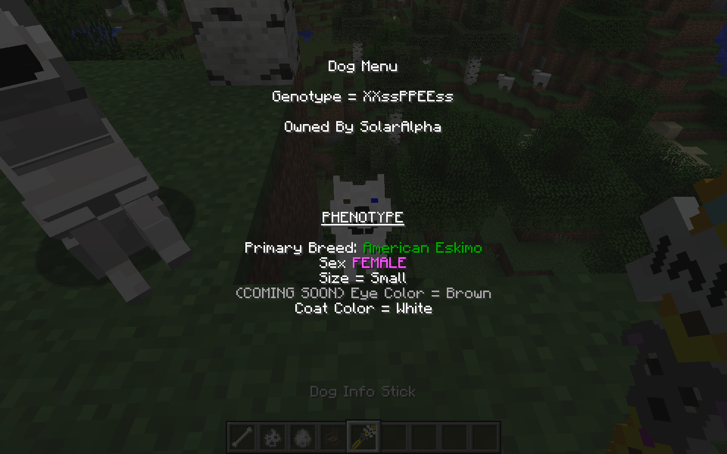 Dog Genetics in Minecraft | Devpost
