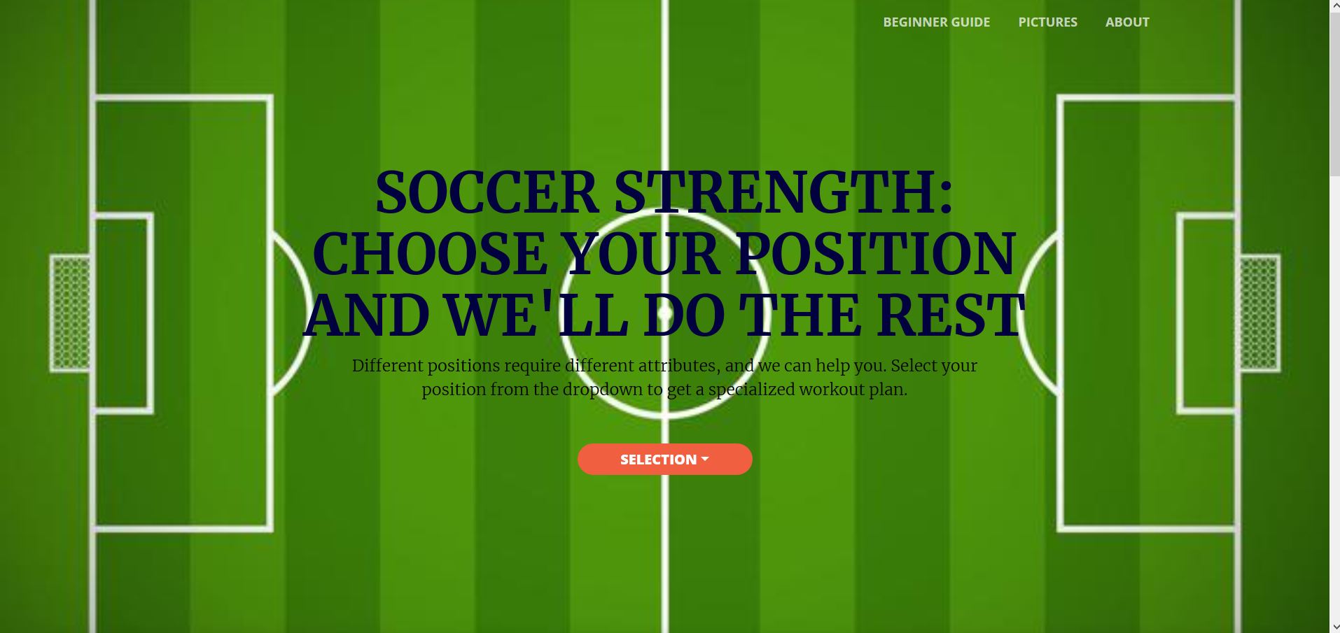 soccer-strength-training | Devpost