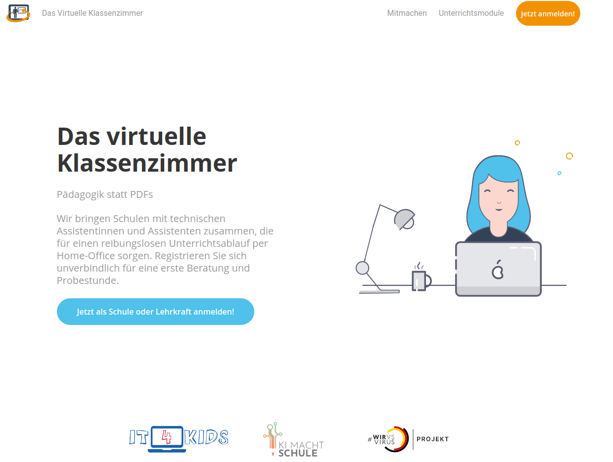 019_e-learning_das-virtuelle-klassenzimmer.de | Devpost