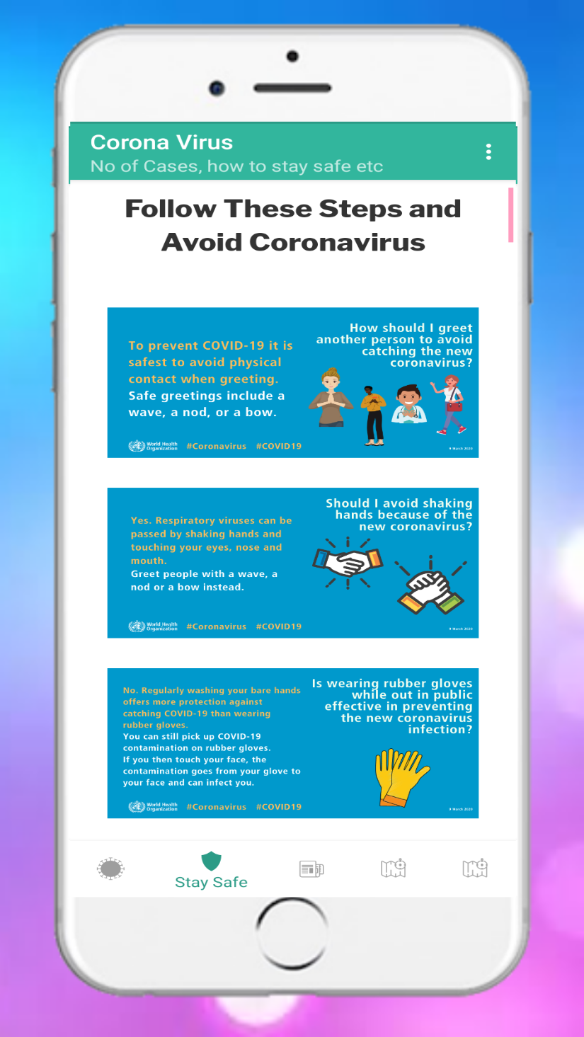 coronavirus-how to stay safe | Devpost