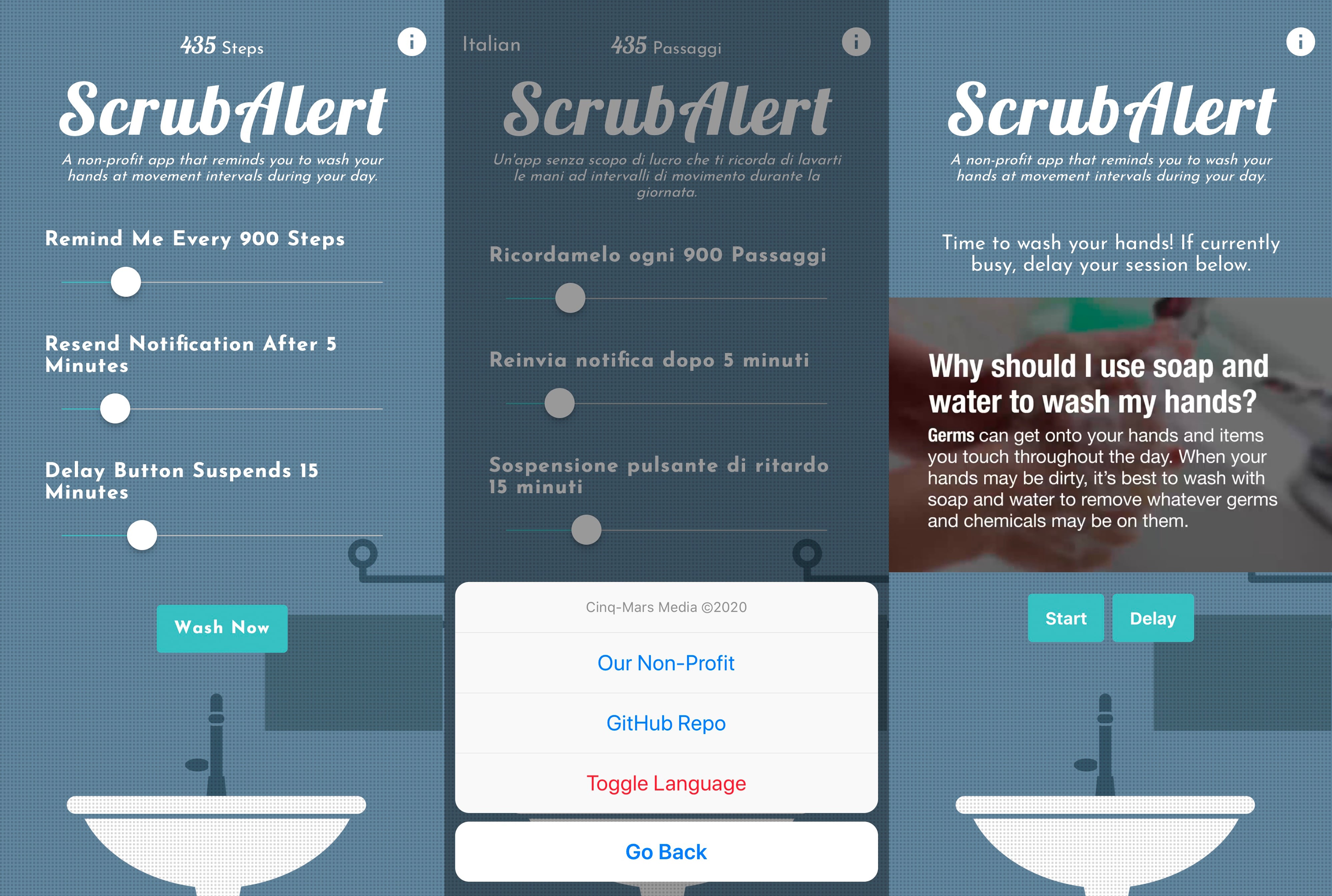 ScrubAlert: Hand Washing Step Reminders | Devpost