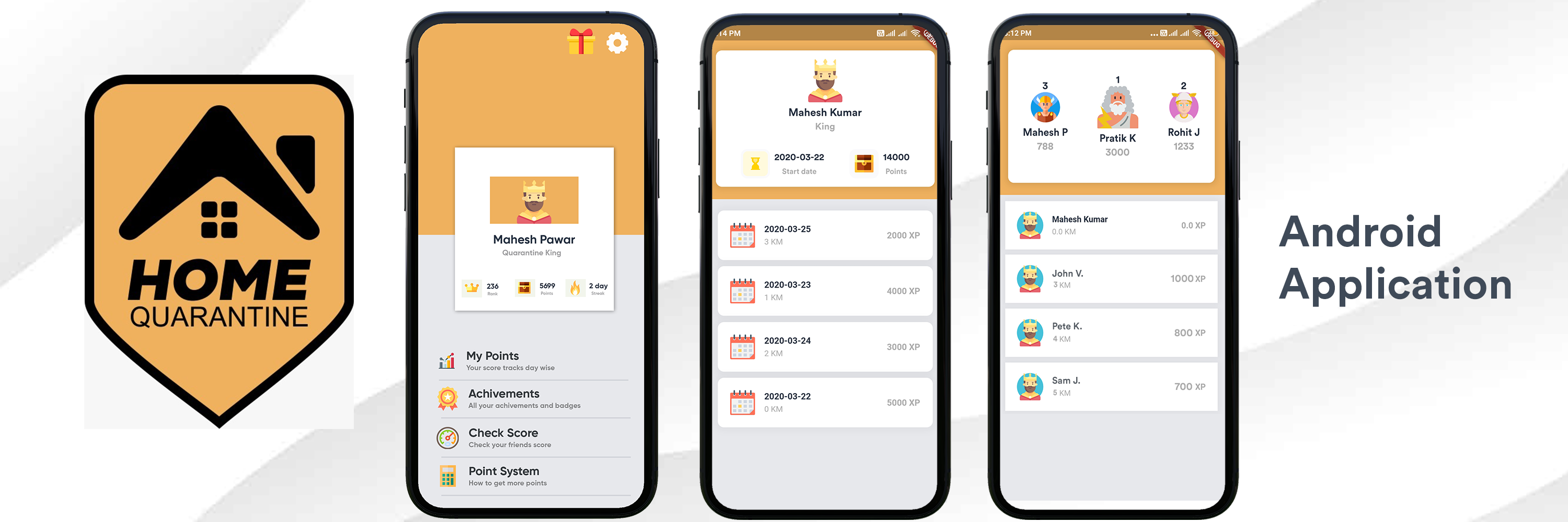 Home quarantine | Devpost