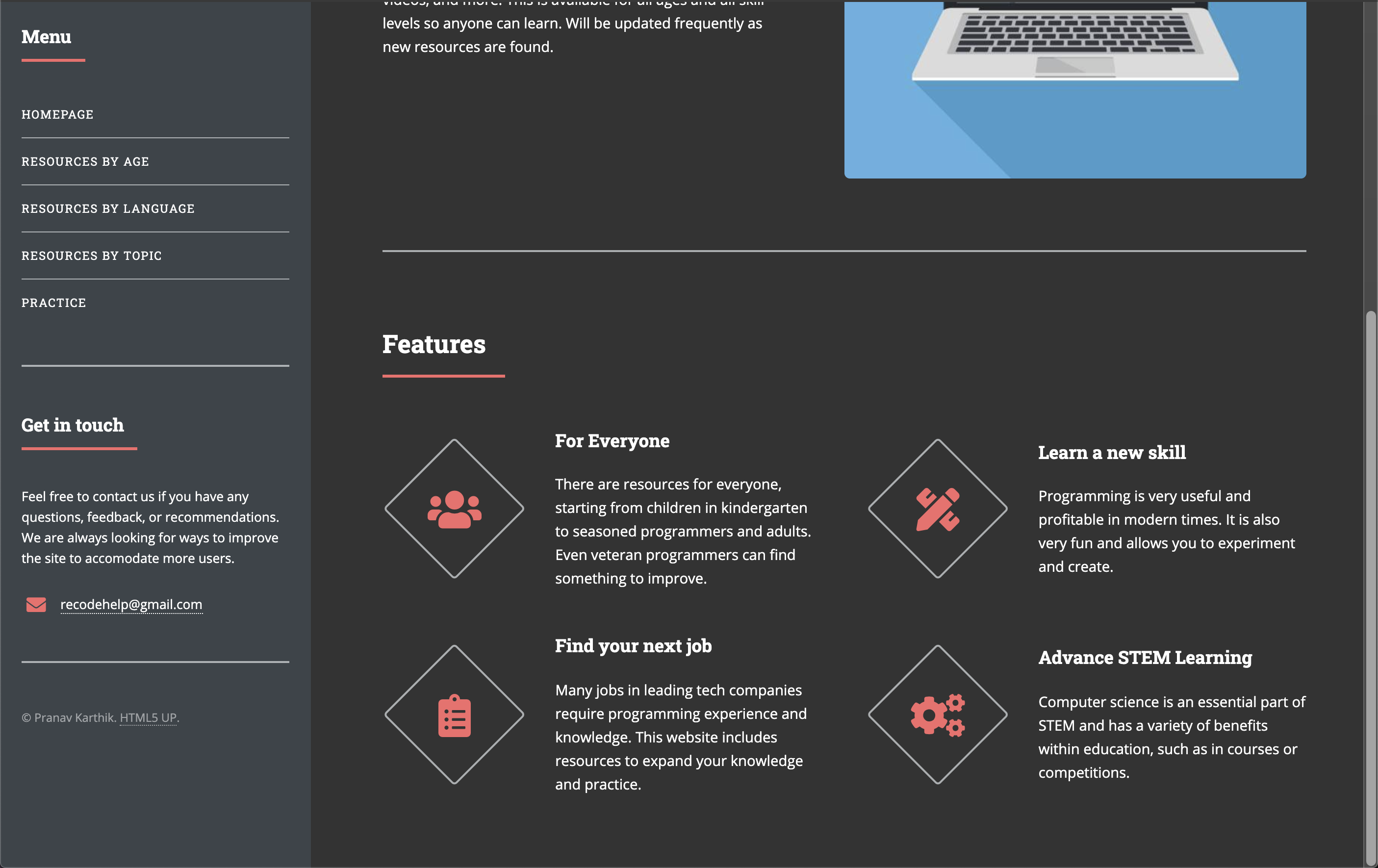 ReCode - free programming resources | Devpost
