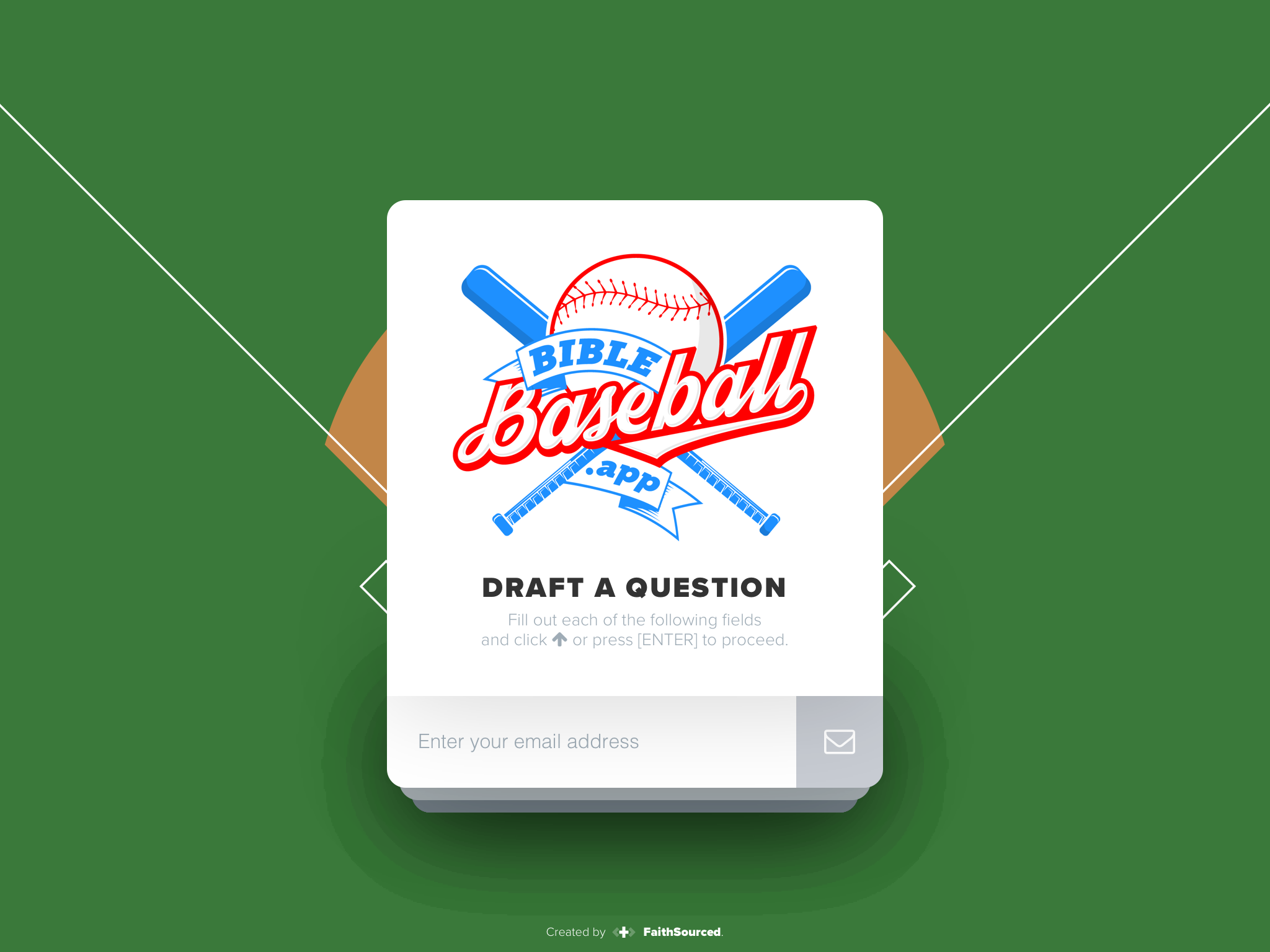 Bible Baseball | Devpost