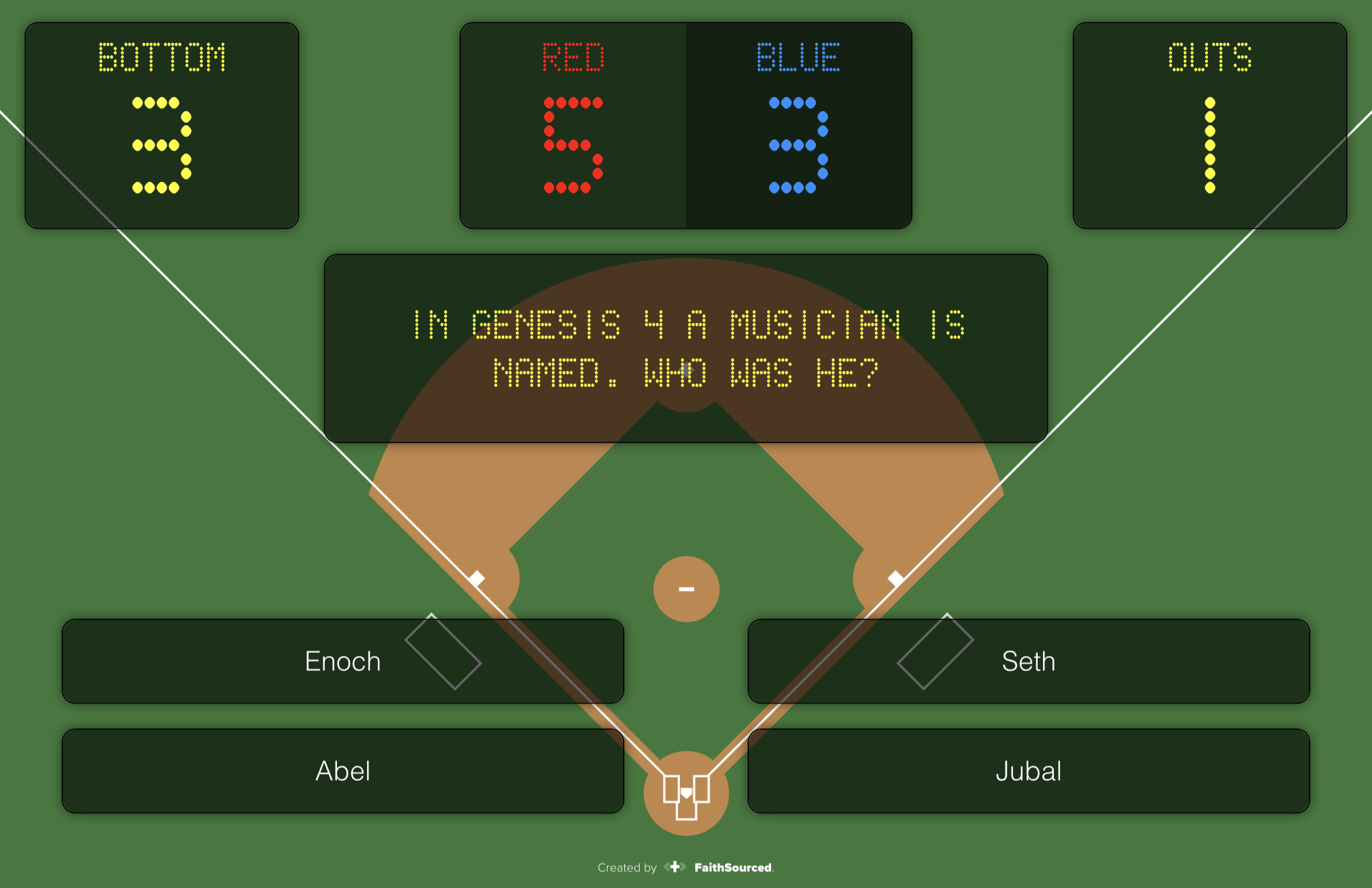 Bible Baseball | Devpost