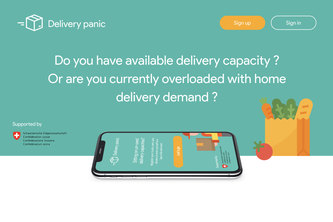 Grocery home delivery panic! | Devpost