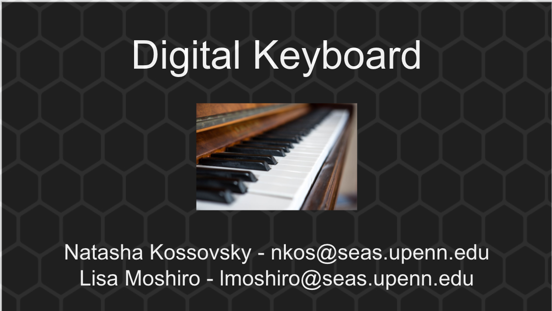 Digital Keyboard | Devpost