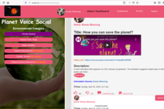 Planet Voice Social | Devpost