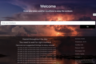 Weather Info Devpost