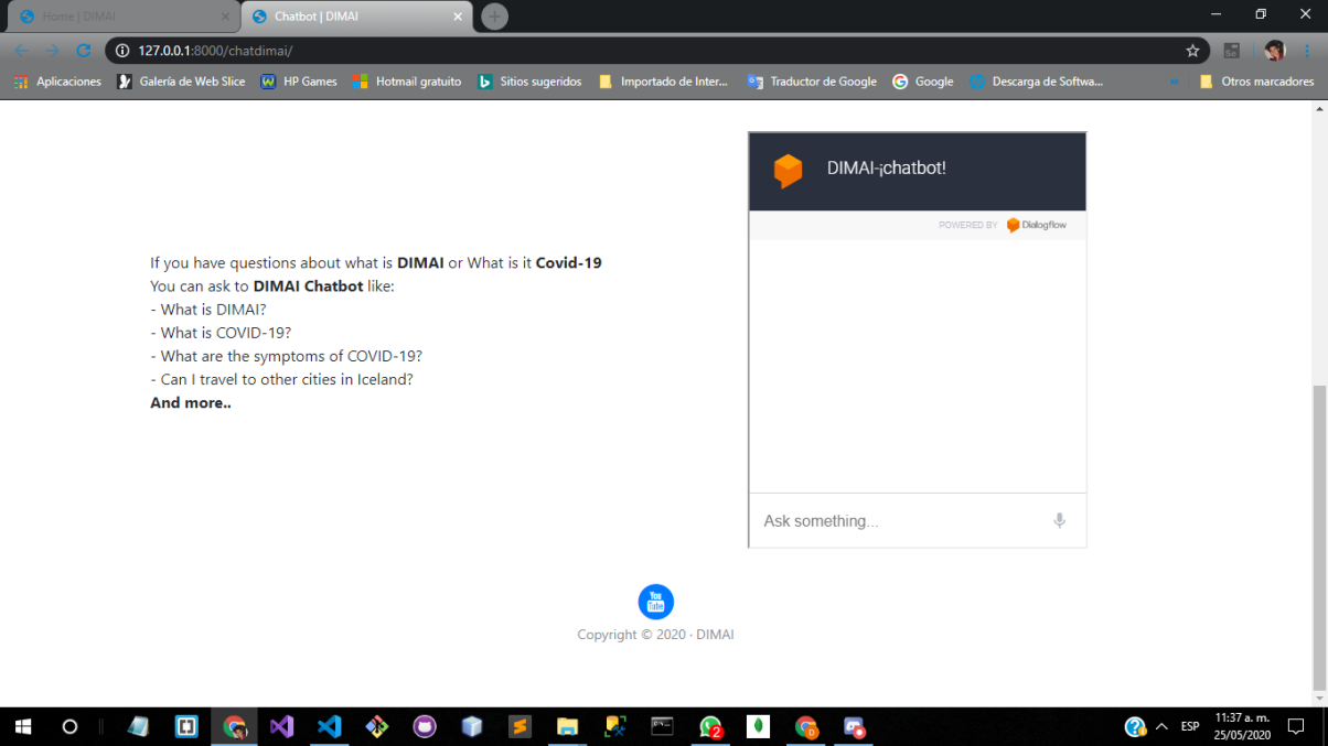 MEDICAL IMAGES DIAGNOSIS WITH ARTIFICIAL INTELLIGENCE DIMAI | Devpost