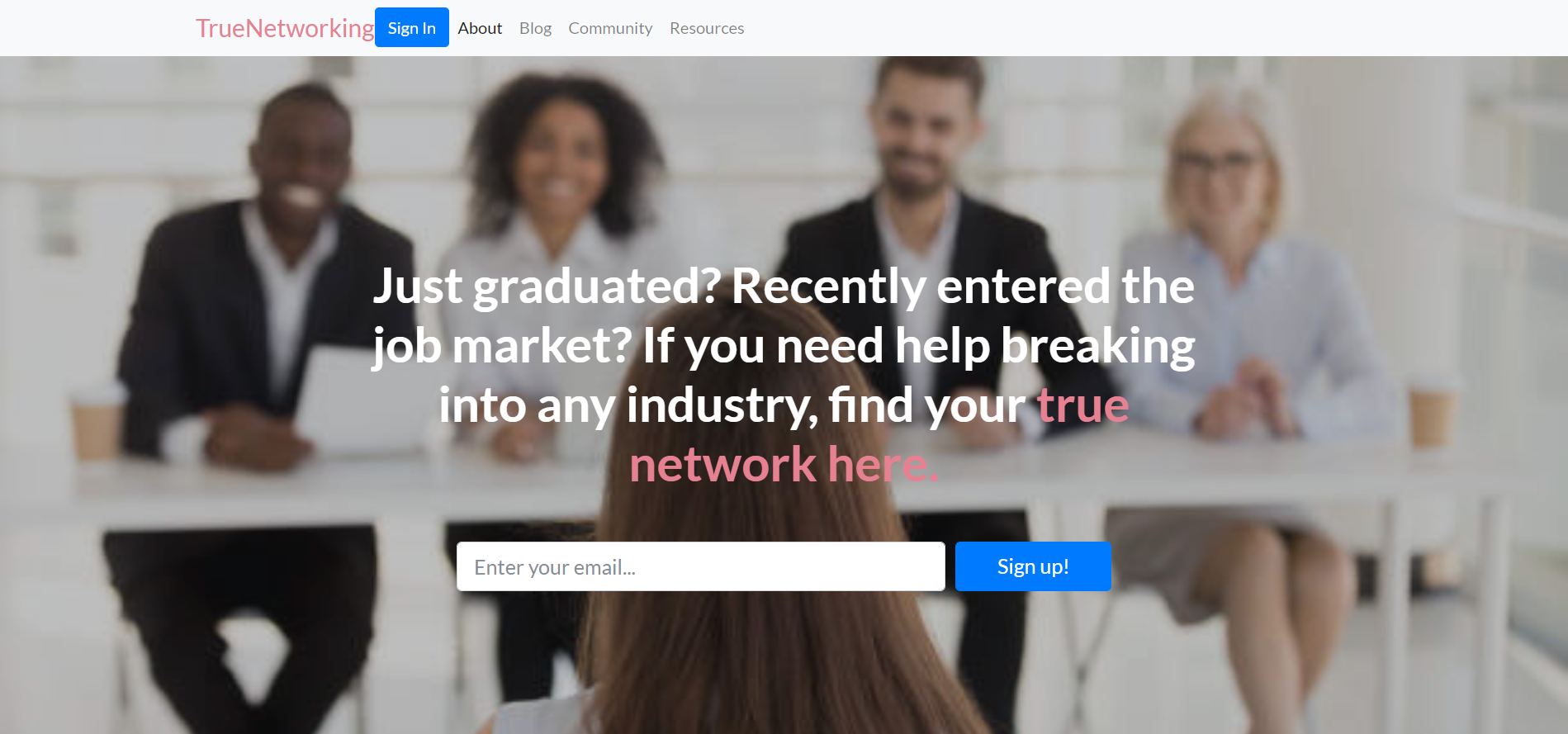 True Networking | Devpost