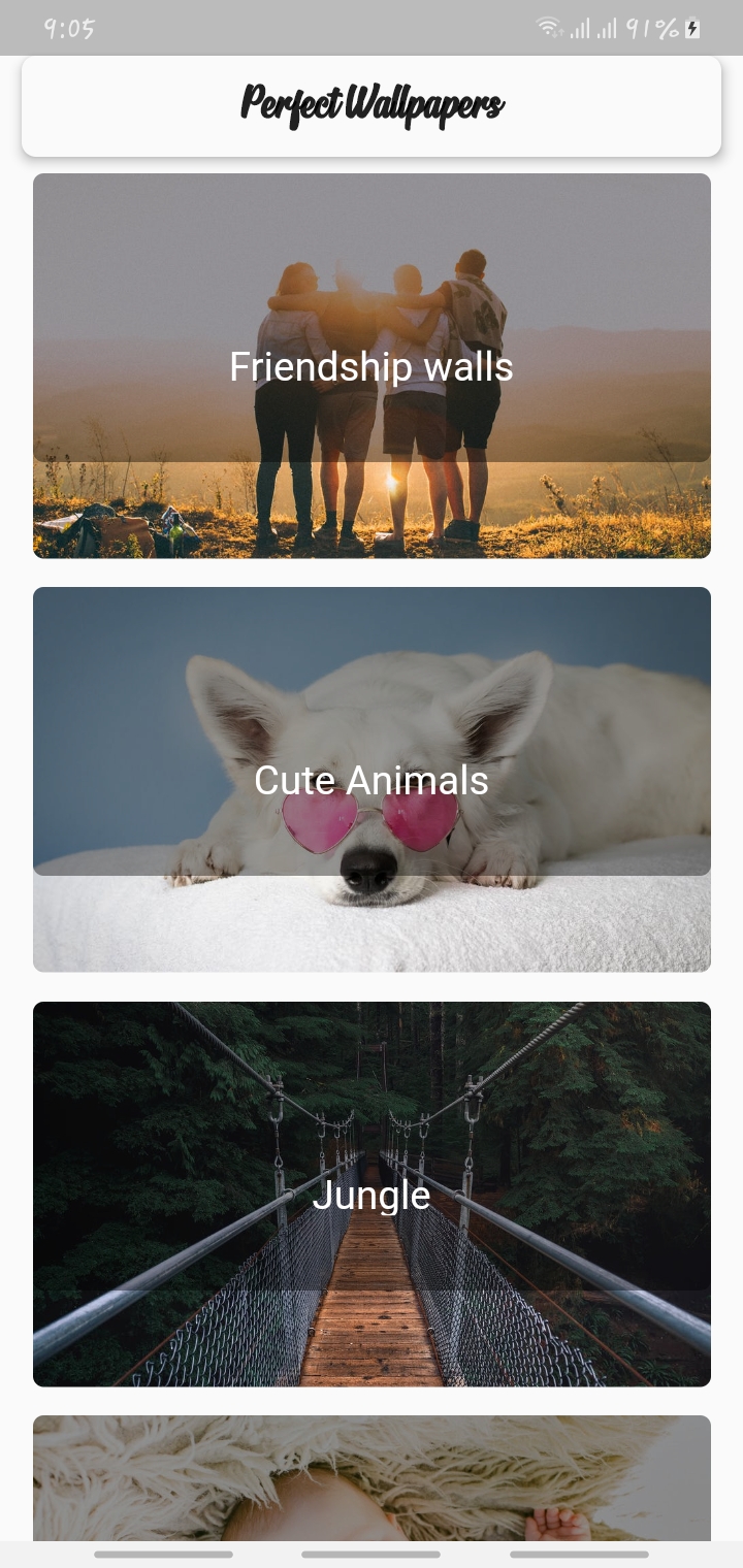 wallpapers application | Devpost