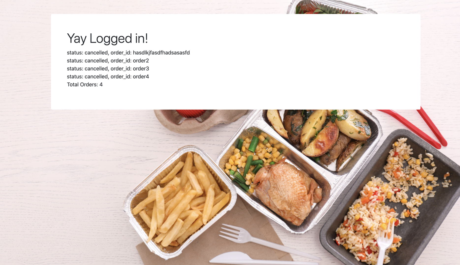 Where's my food? | Devpost