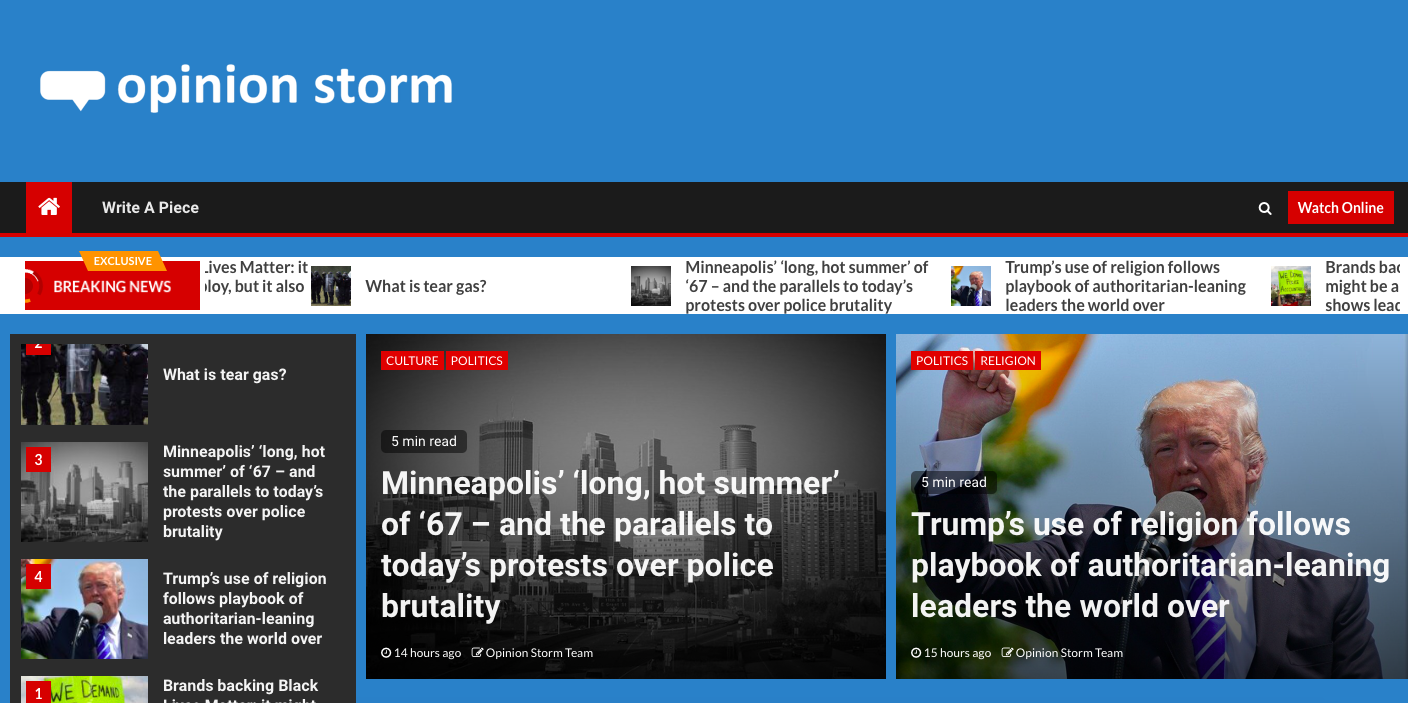 Opinion Storm | Devpost
