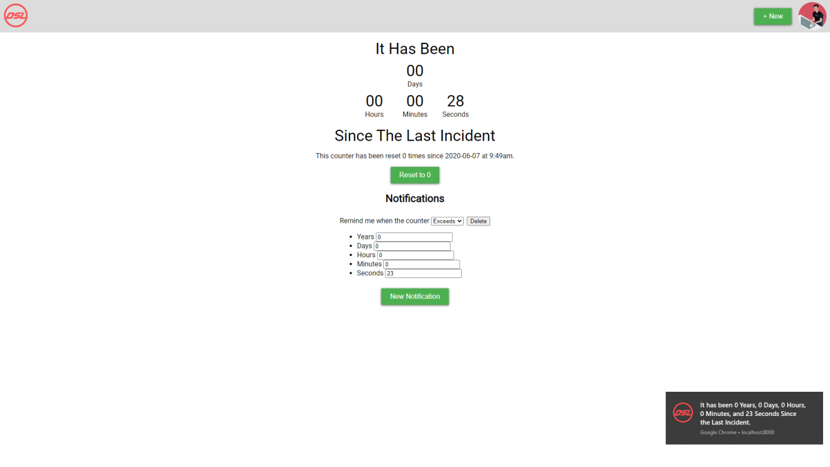 Days Since Last | Devpost