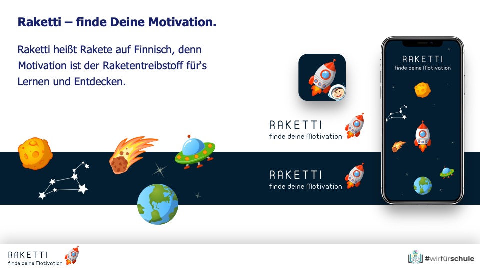 Raketti - finde deine Motivation | Devpost