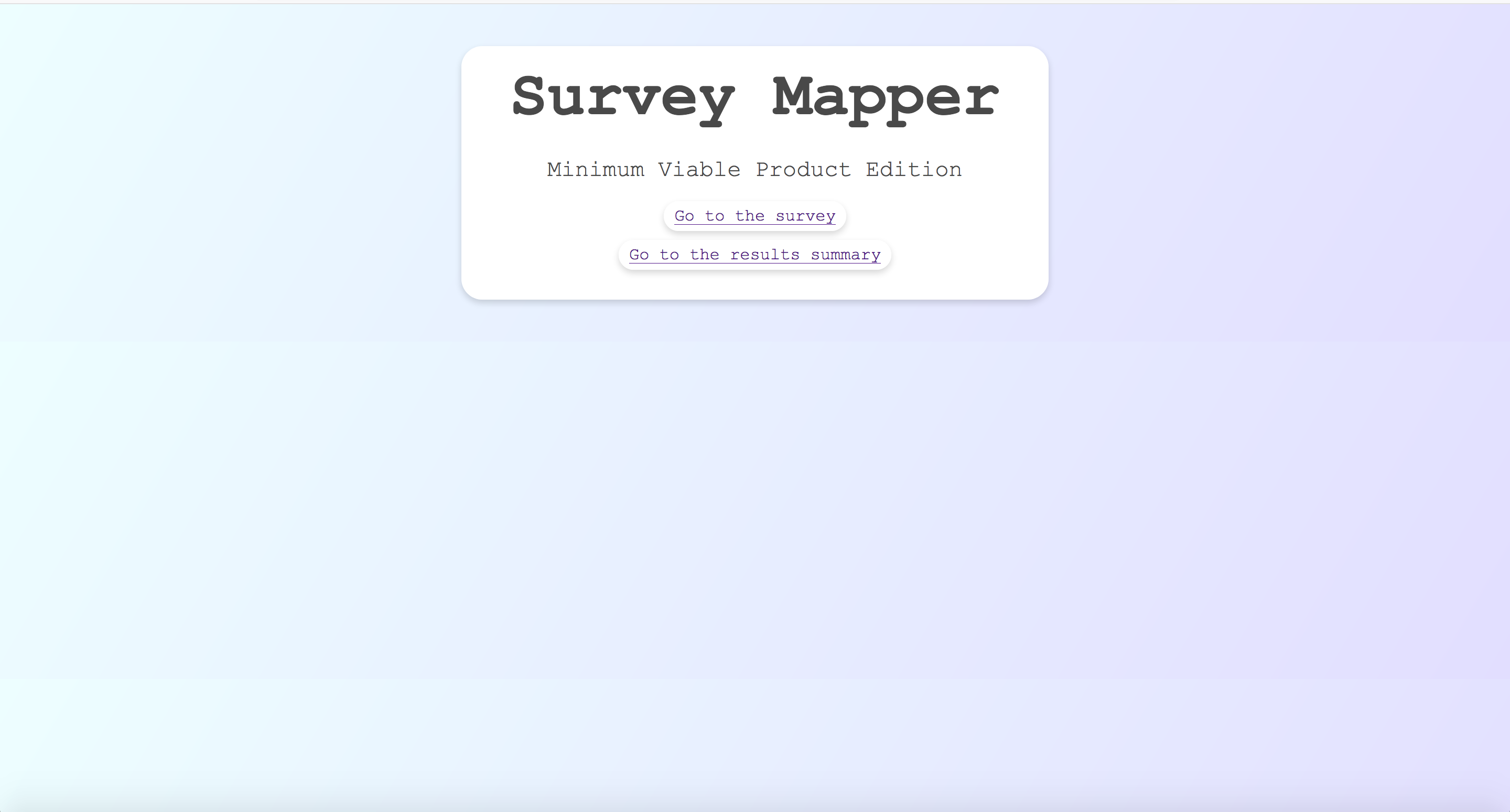 Political Survey | Devpost