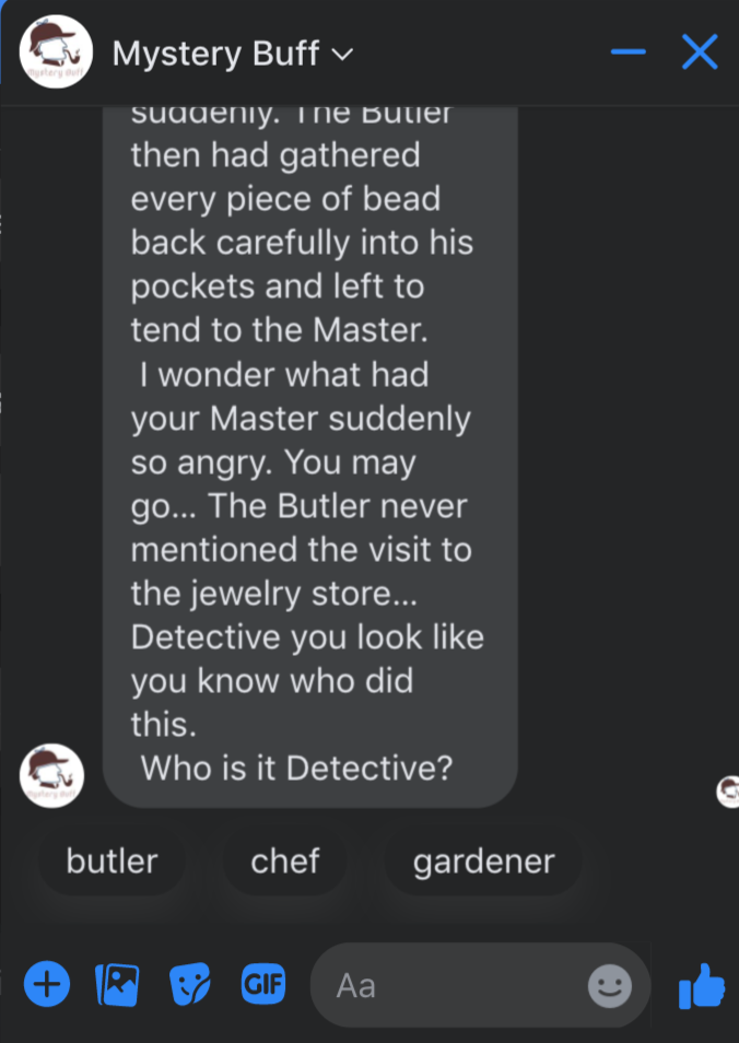 Mystery Buff | Devpost