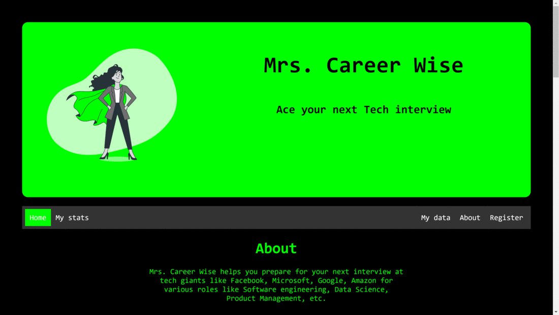 Mrs. Career Wise | Devpost