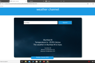 weather report | Devpost